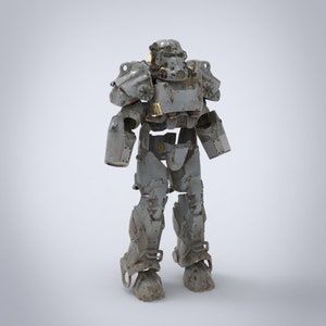 T-60 Full Wearable Power Armor With Helmet Template for EVA Foam (PDO ...