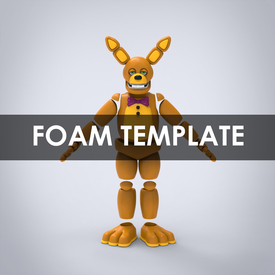 Spring Bonnie Movie Version Full Wearable Body Parts With Head Template ...