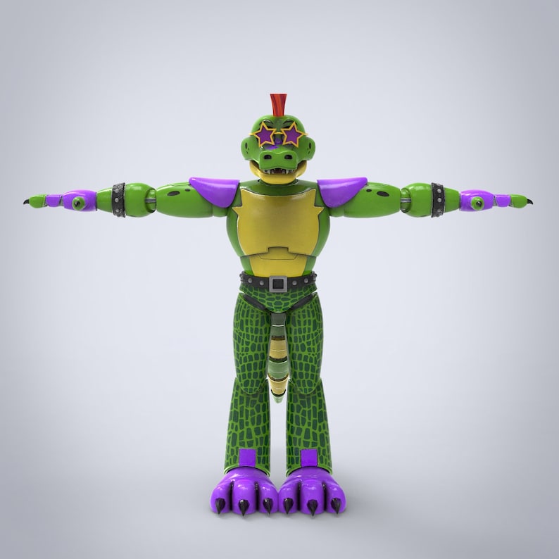 Gator Furry Full Wearable Body Parts With Head Template for - Etsy