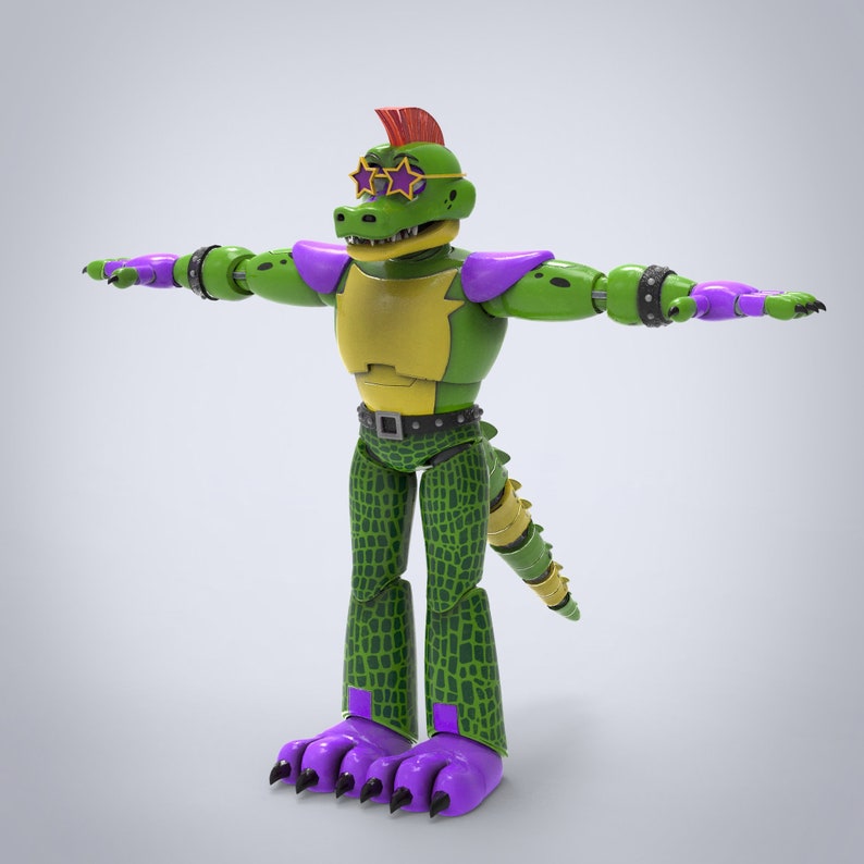 Gator Furry Full Wearable Body Parts With Head Template for - Etsy