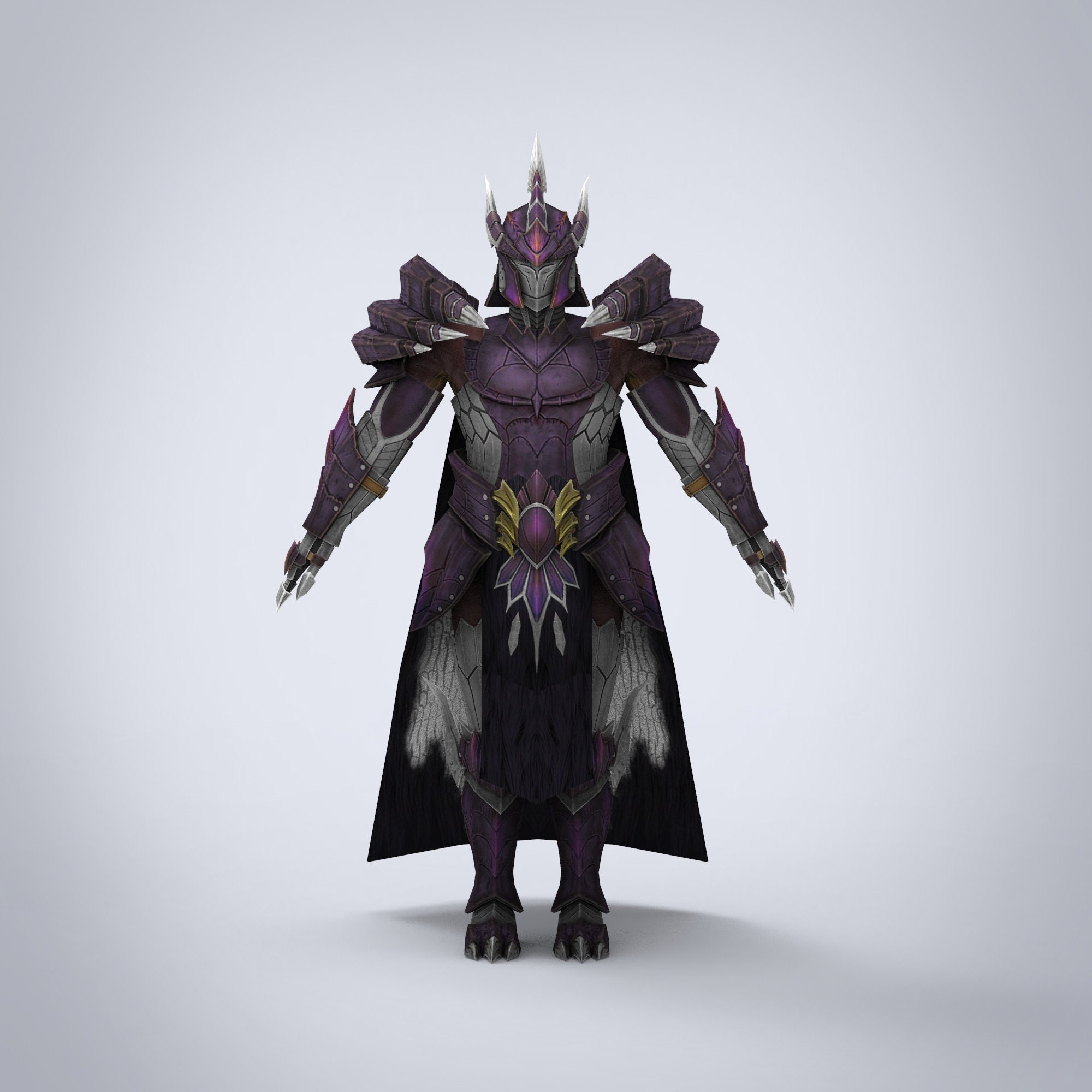 Gore Magala Monster Hunt Full Wearable Armor With Helmet Template for ...