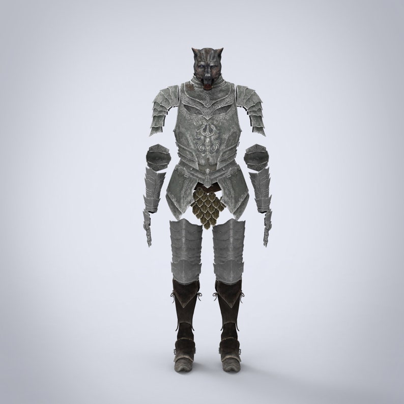 Blaid Full Wearable Armor With Head and Sword Template for EVA - Etsy