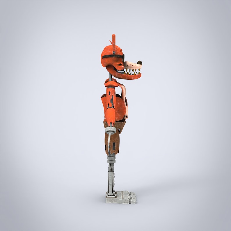 Foxy Furry Full Wearable Body Parts With Head Template for EVA Foam ...