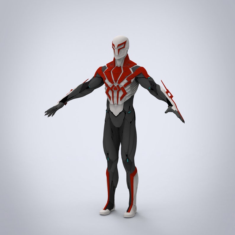 Iron Spider 2099 Full Wearable Armor With Helmet Template for EVA Foam ...