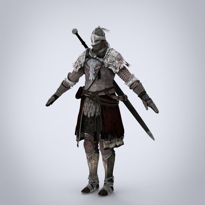 Rage Wolf Full Wearable Armor With Helmet and Sword Template for EVA ...