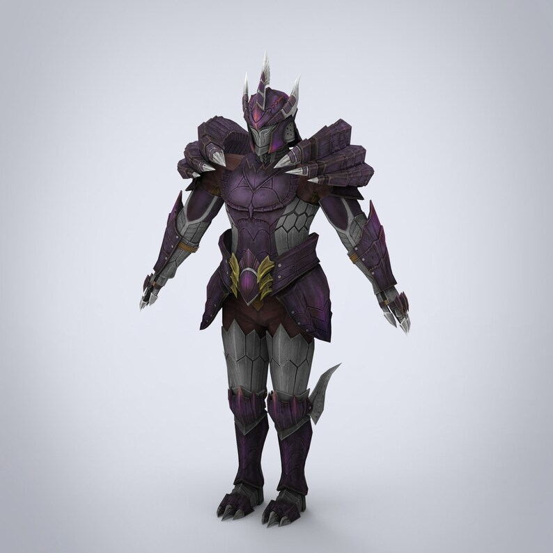 Gore Magala Monster Hunt Full Wearable Armor With Helmet Template for ...