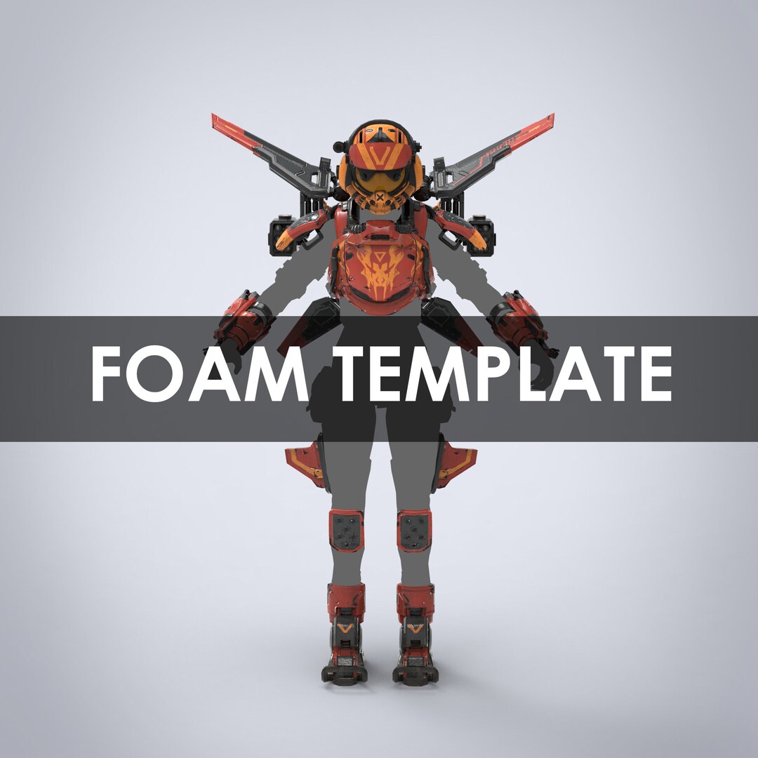 Valkyrie Birthright Full Wearable Armor With Helmet Template for EVA ...