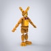 Spring Bonnie Movie Version Full Wearable Body Parts With Head Template ...