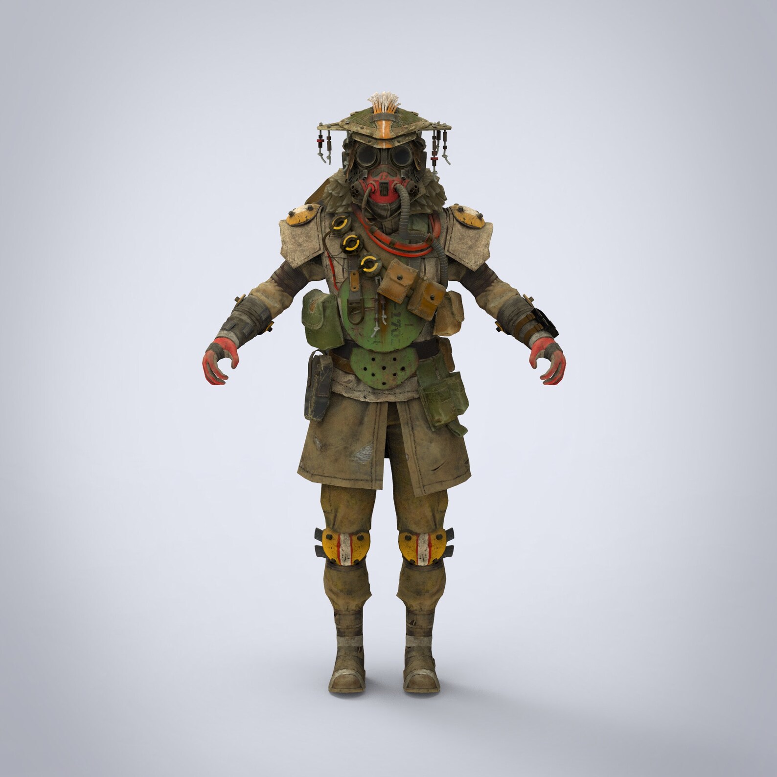 Bloodhound Classic Default Full Wearable Armor With Helmet Template for ...