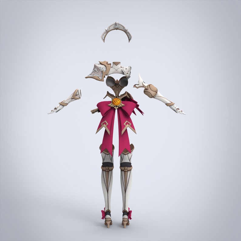 Noelle Full Wearable Body Parts Template for EVA Foam (PDO/PDF) - Etsy