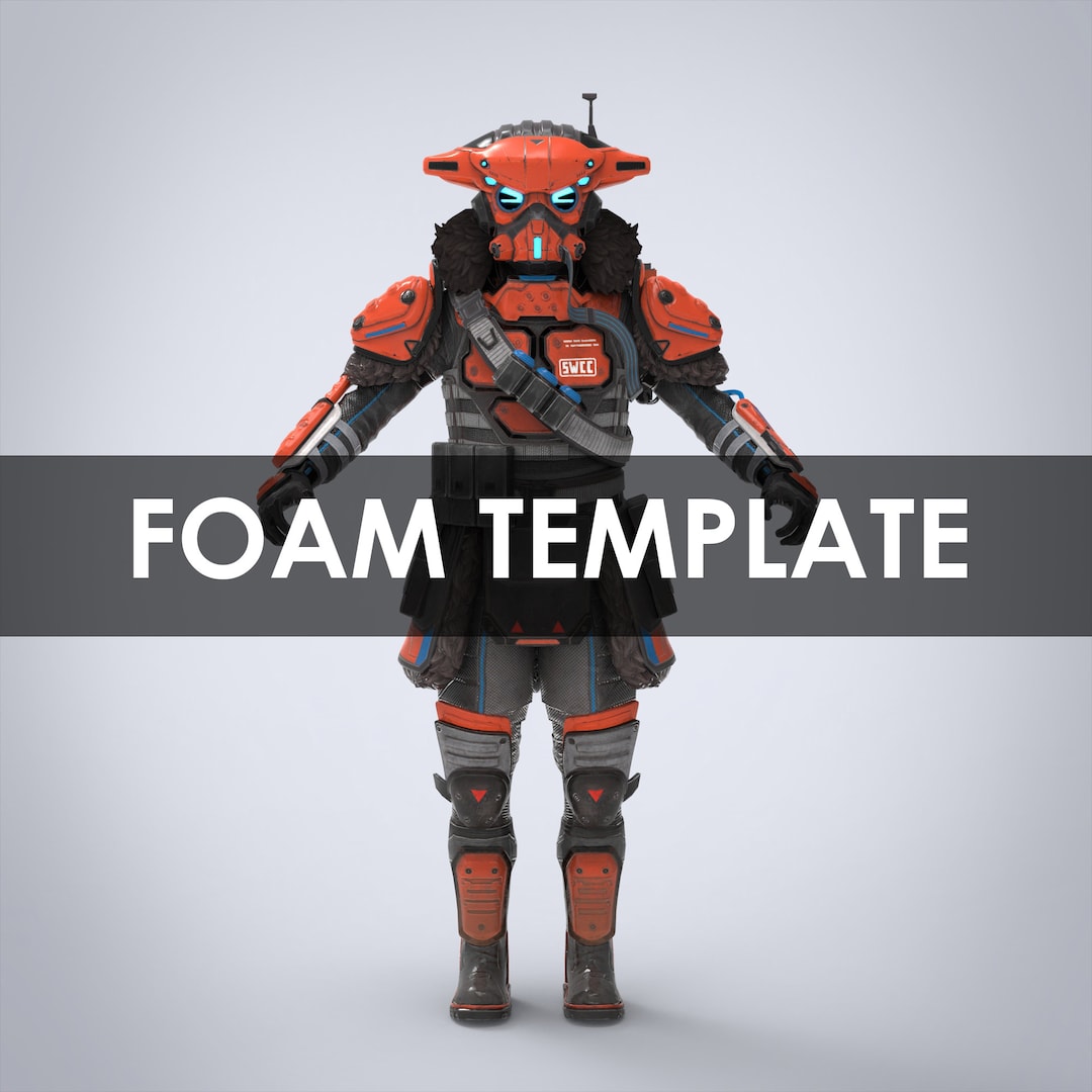 Bloodhound Pilot Level 3 Full Wearable Armor With Helmet Template for ...