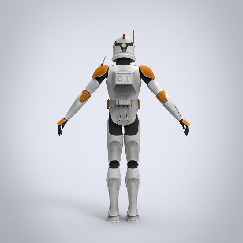 Commander Cody Phase 1 Full Wearable Armor With Helmet Template for EVA ...