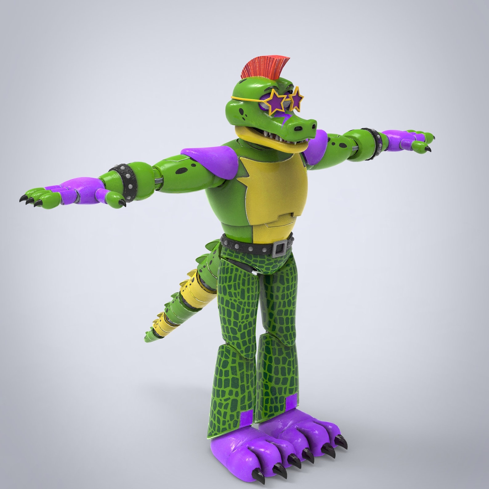 Gator Furry Full Wearable Body Parts With Head Template for - Etsy