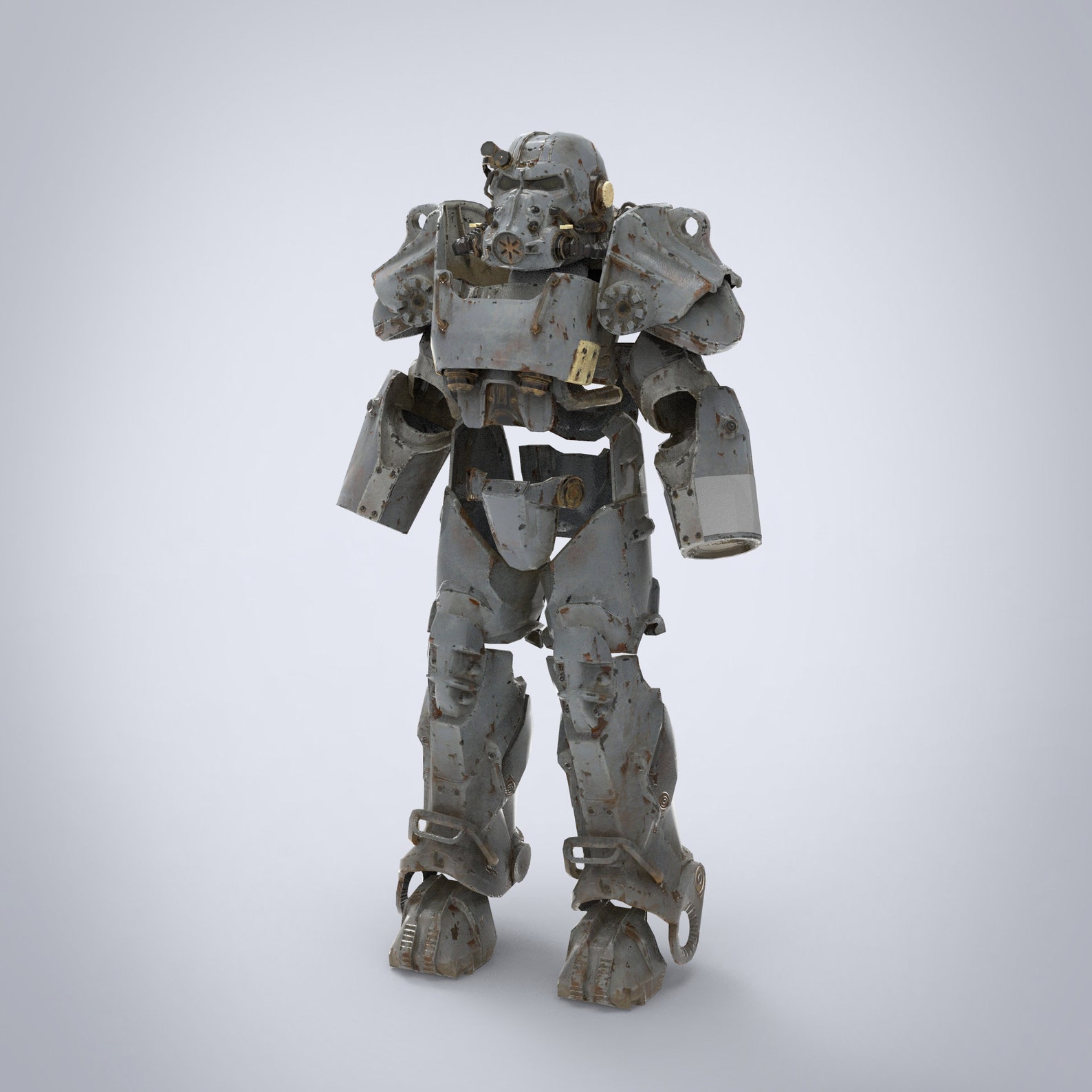 T-60 Full Wearable Power Armor With Helmet Template for EVA Foam (PDO ...