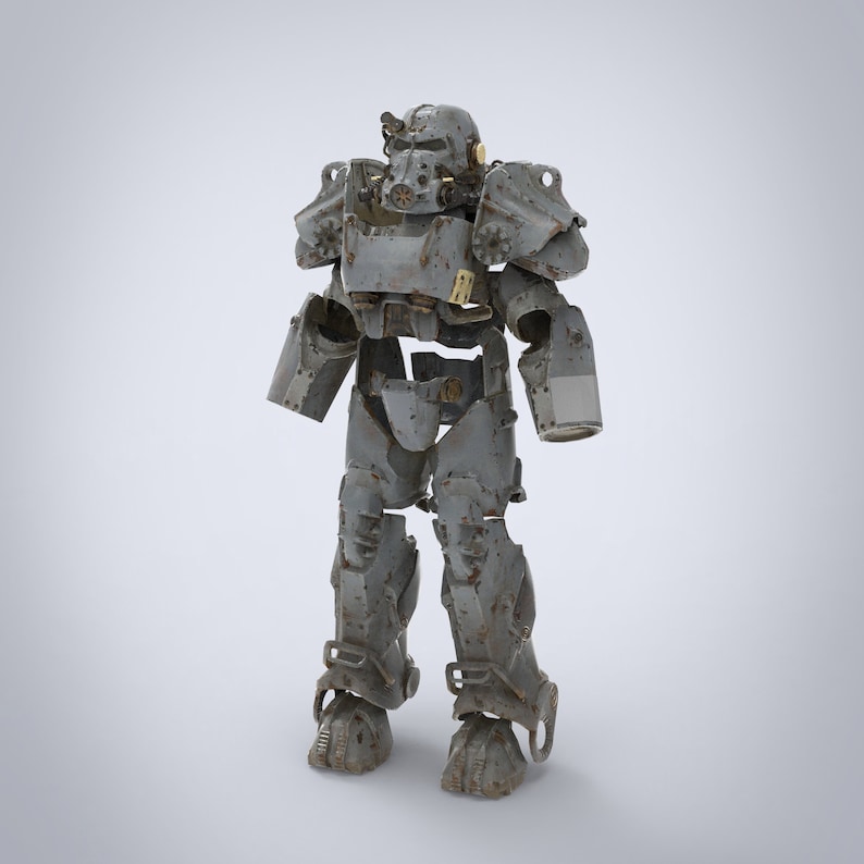 T-60 Full Wearable Power Armor With Helmet Template for EVA Foam (PDO ...