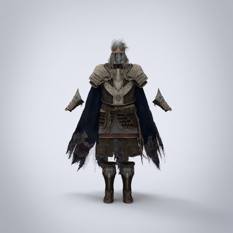 Eld Lord Full Wearable Armor With Tiara Template for EVA Foam (PDO/PDF ...