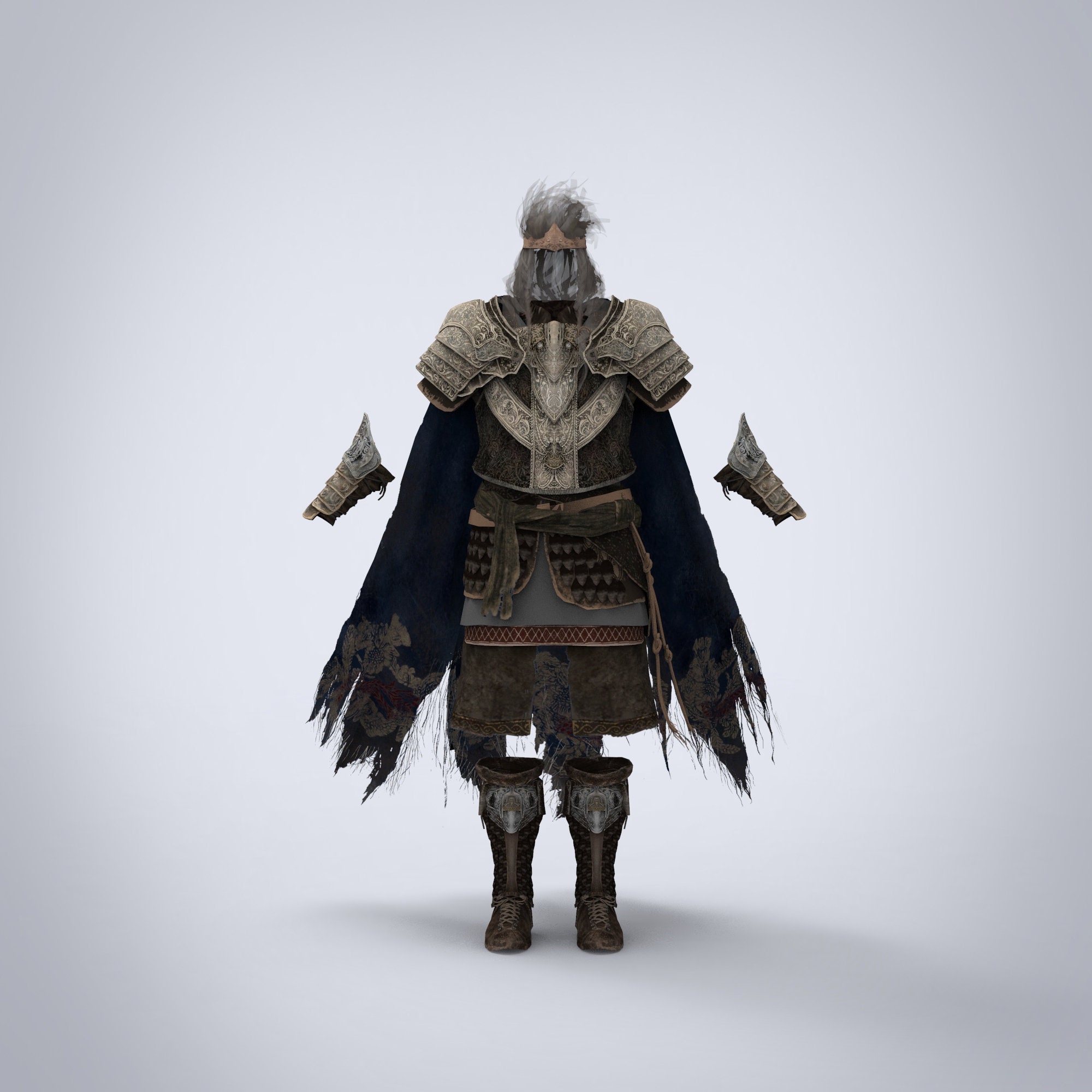 Eld Lord Full Wearable Armor With Tiara Template for EVA Foam (PDO/PDF ...