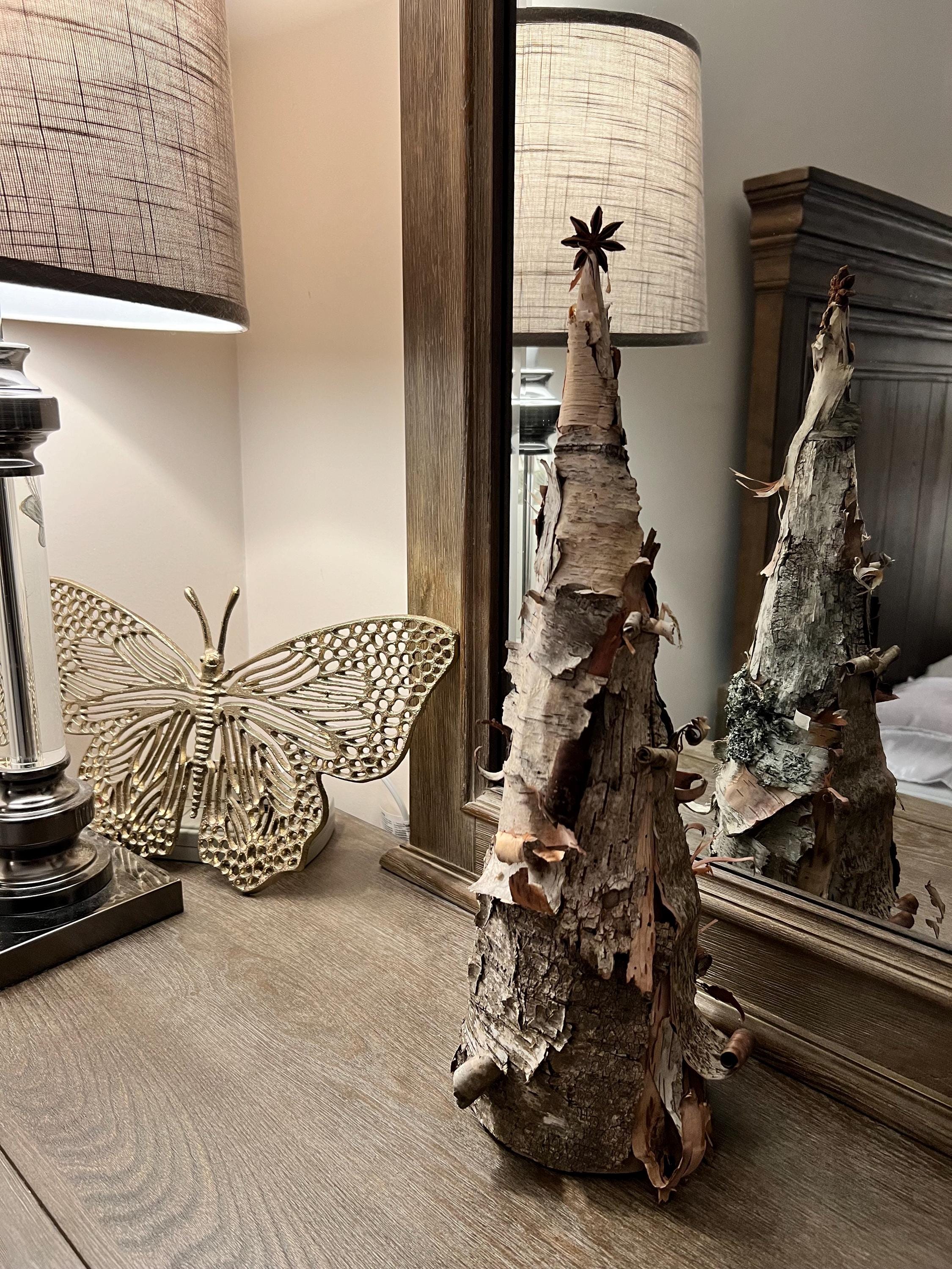 Birch Bark Trees Medium-large Natural Decoration or Gift, Woodland ...