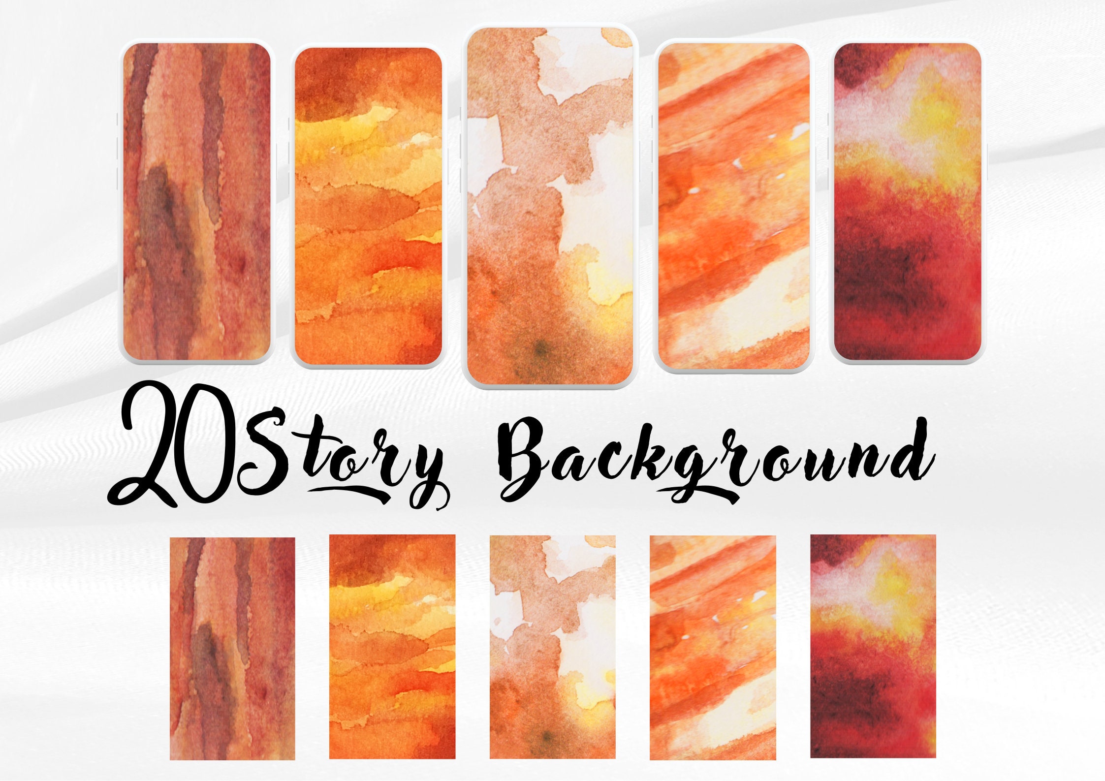 20 Watercolor Instagram Story Background Minimal Wallpaper Story ...