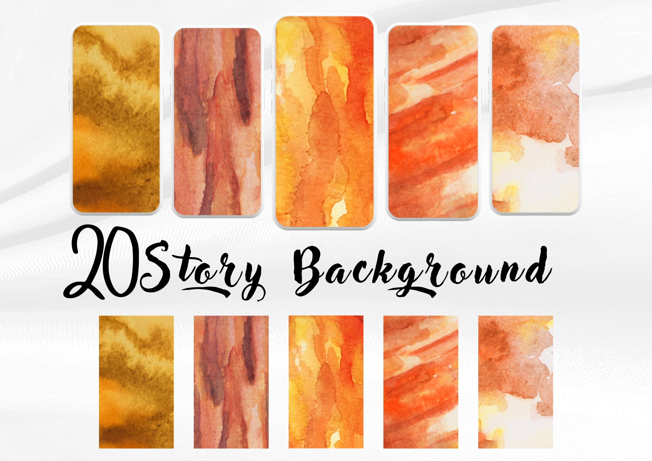 20 Watercolor Instagram Story Background Minimal Wallpaper Story ...