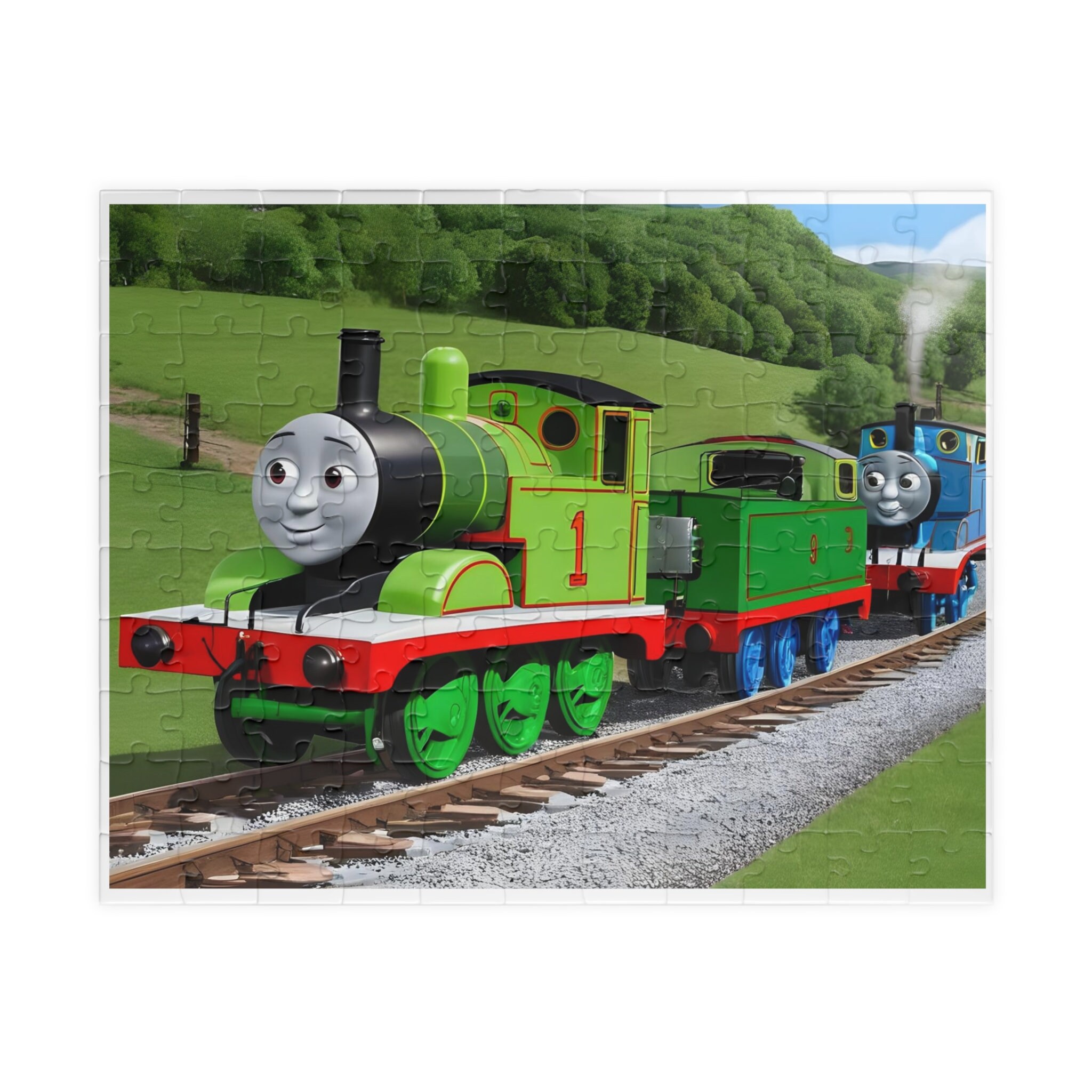 Personalized Thomas and Friends Picture Puzzle Custom Photo Puzzle ...