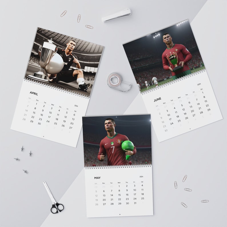 Cristiano Ronaldo, Ronaldo Kalender, Soccer Calendar, Ronaldo Calendar, Football Calendar 2024 ...