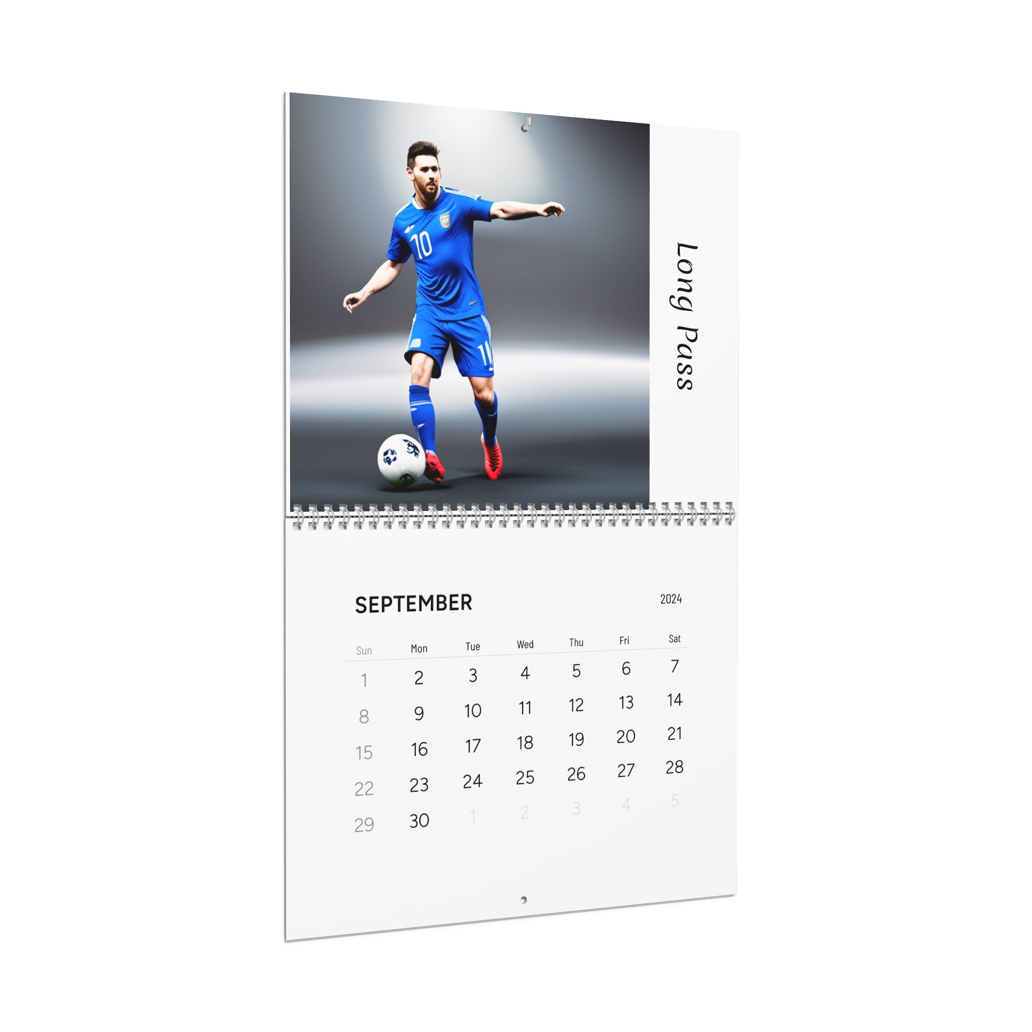 Messi calendar 2024, soccer calendar 2024, 2024 football calendar, 2024 ...