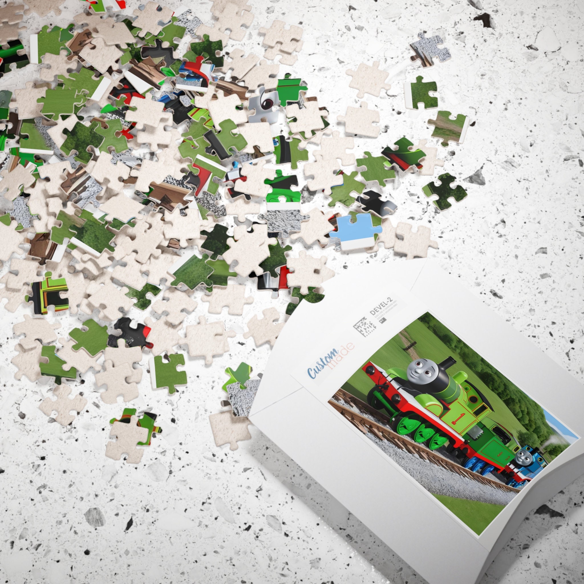 Personalized Thomas and Friends Picture Puzzle Custom Photo Puzzle ...