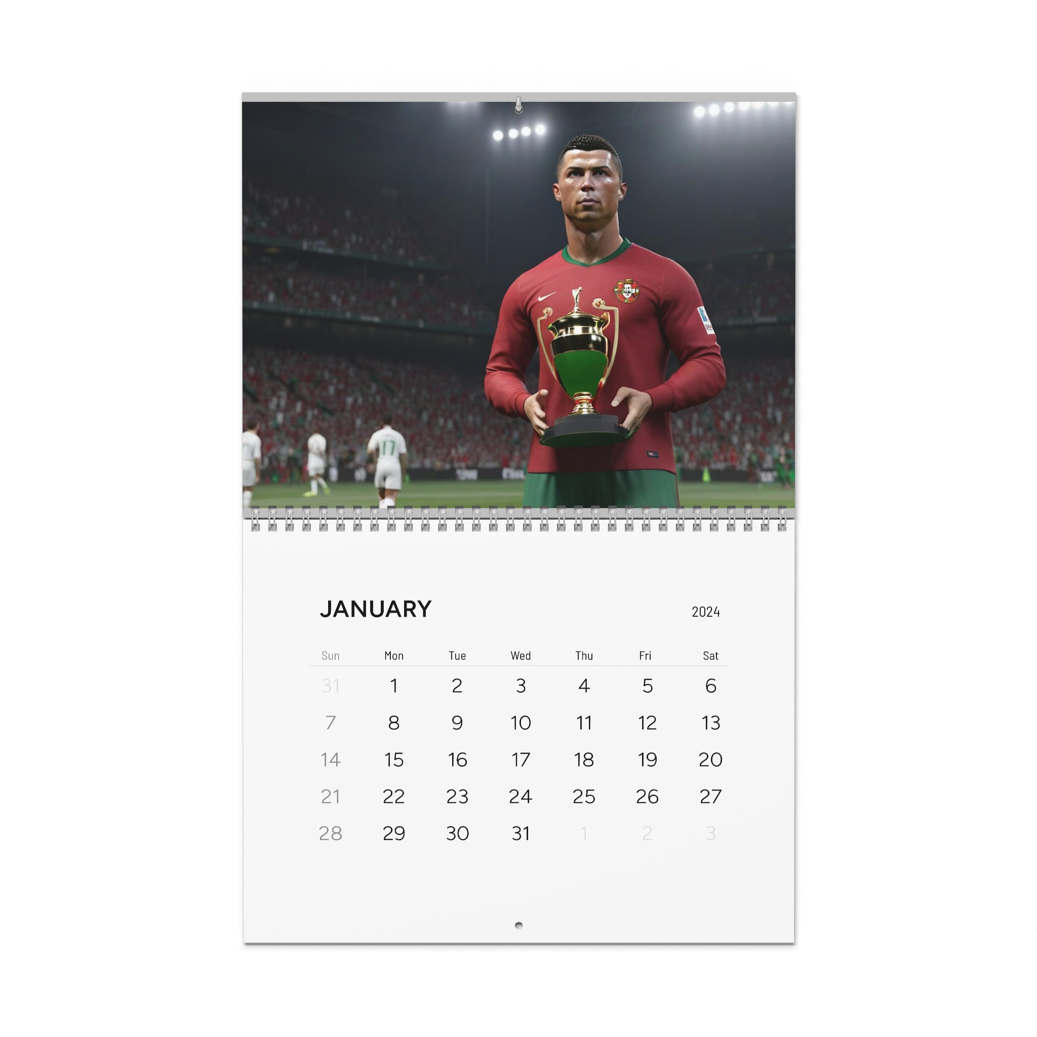 Cristiano Ronaldo, Ronaldo Kalender, Soccer Calendar, Ronaldo Calendar, Football Calendar 2024 ...