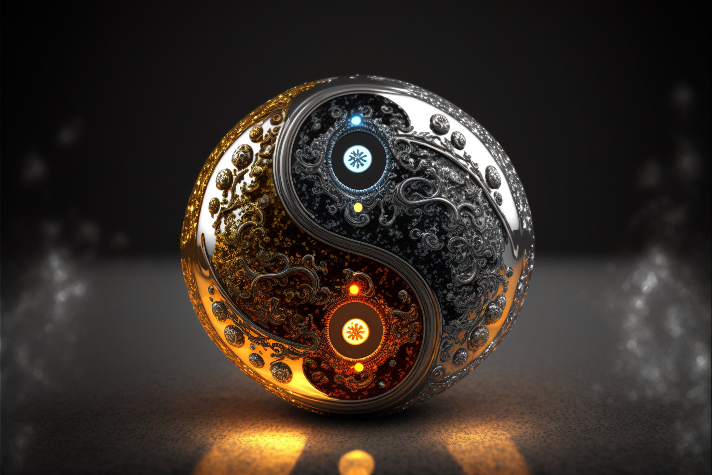 Introducir 74 Imagen Fond Décran Yin Yang Vn
