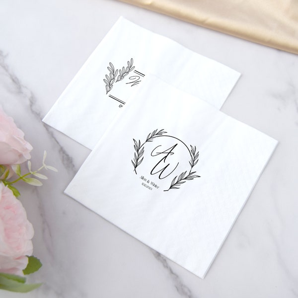 Personalized Napkins - Etsy