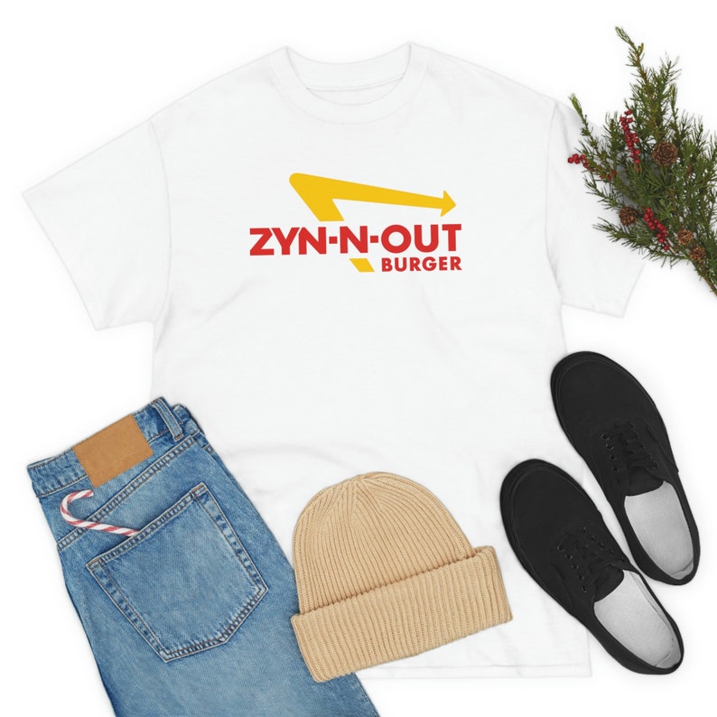 Zyn and Out Unisex Cotton Tee Unofficial ZYN Merch Zyn - Etsy