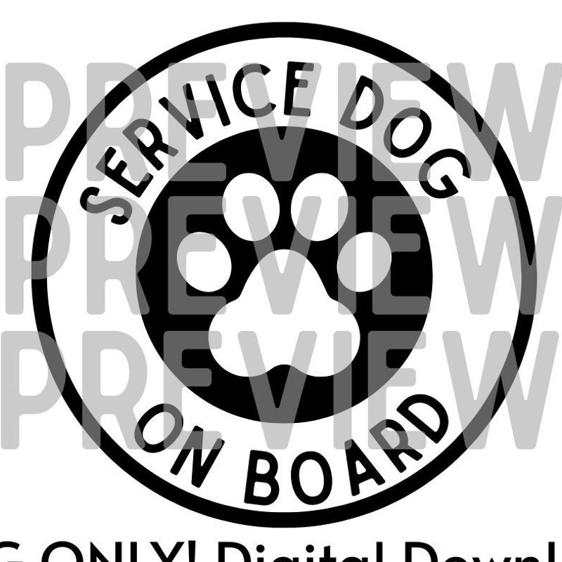 Service Dog - Etsy