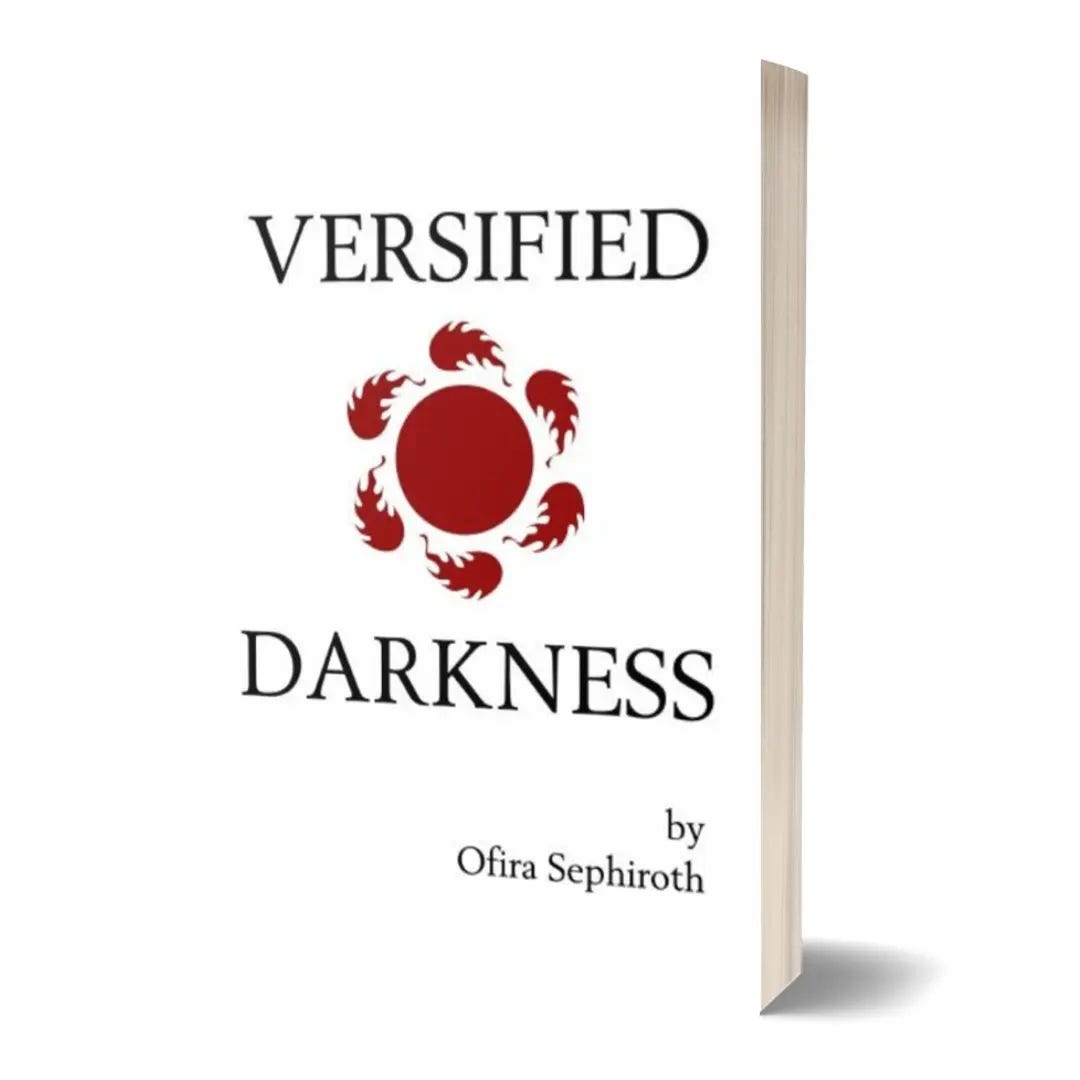 Versified Darkness by Ofira Sephiroth Paperback Versified Series Book 1 ...