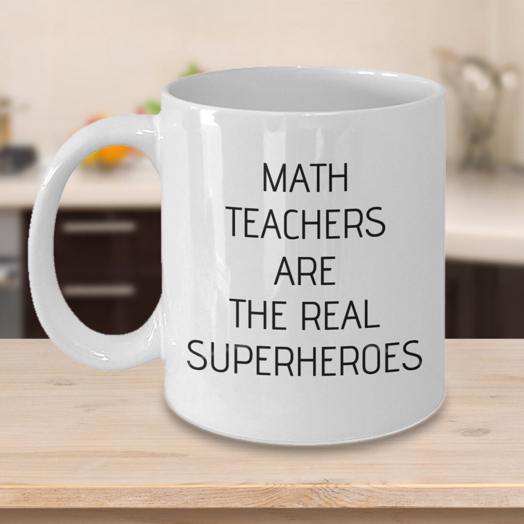 Math Teacher Gift, Gifts for Math Teacher Men, Women, Math Teacher Mug ...