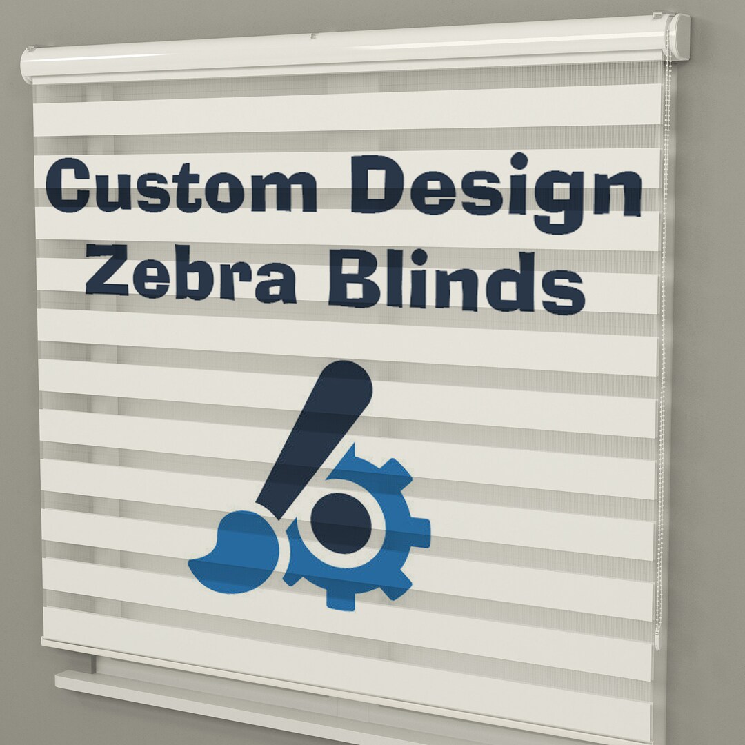 Custom Zebra Roller Blind: Day and Night, Personalized Kids Room - Etsy