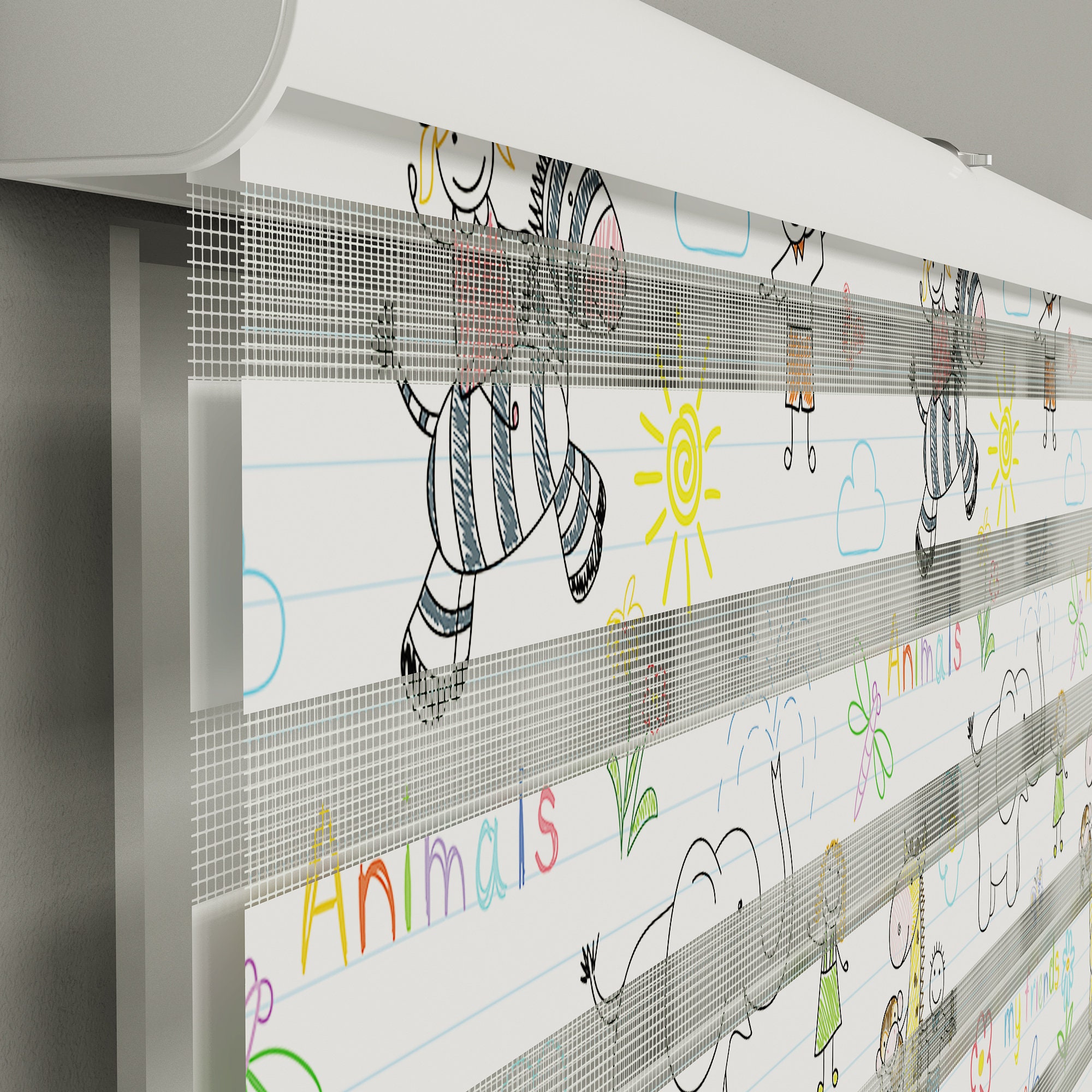 Customizable Shades Roller Blind Made for Day and Night Use Suitable ...