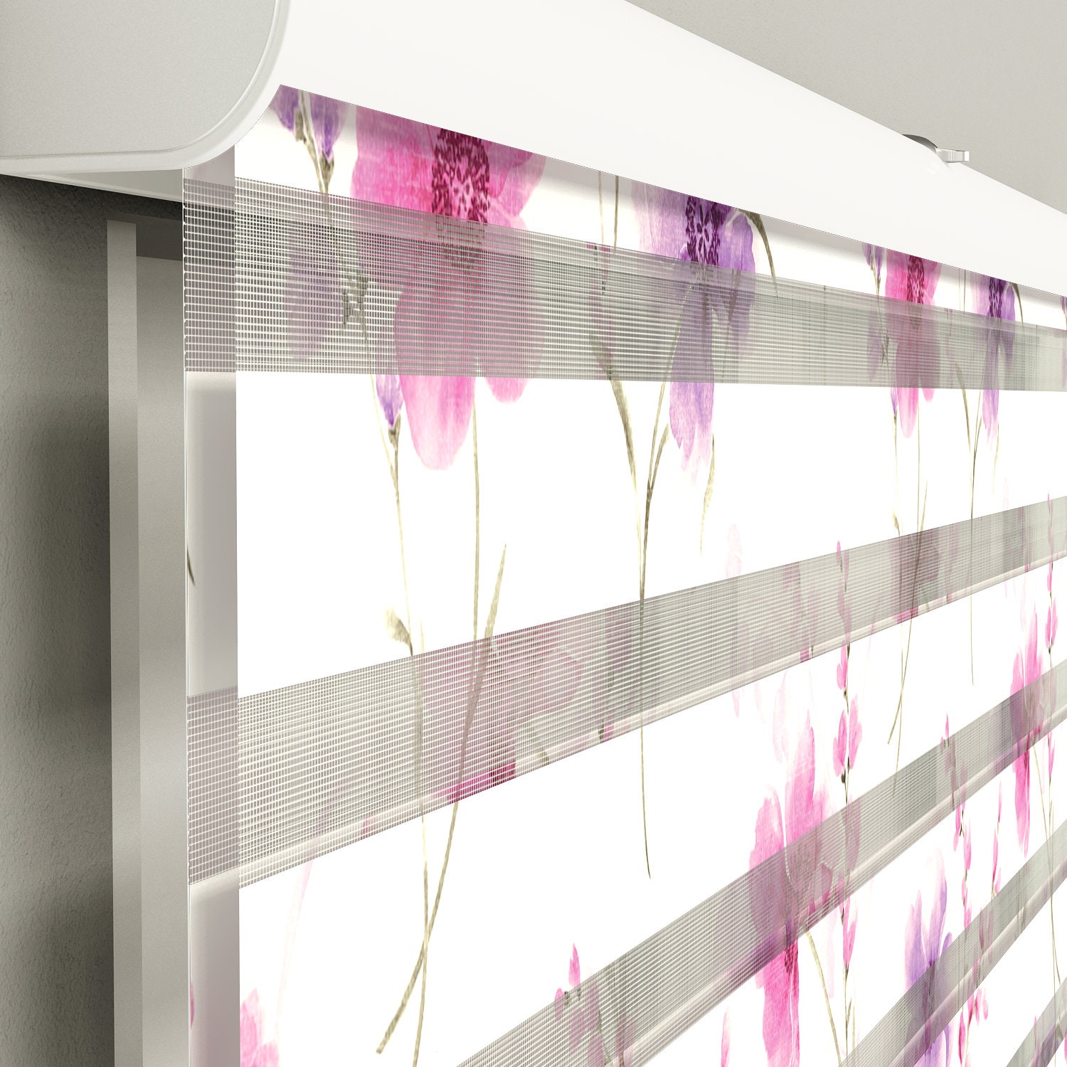 Digital Print Shades Roller Blind made for Day and Night Use suitable ...