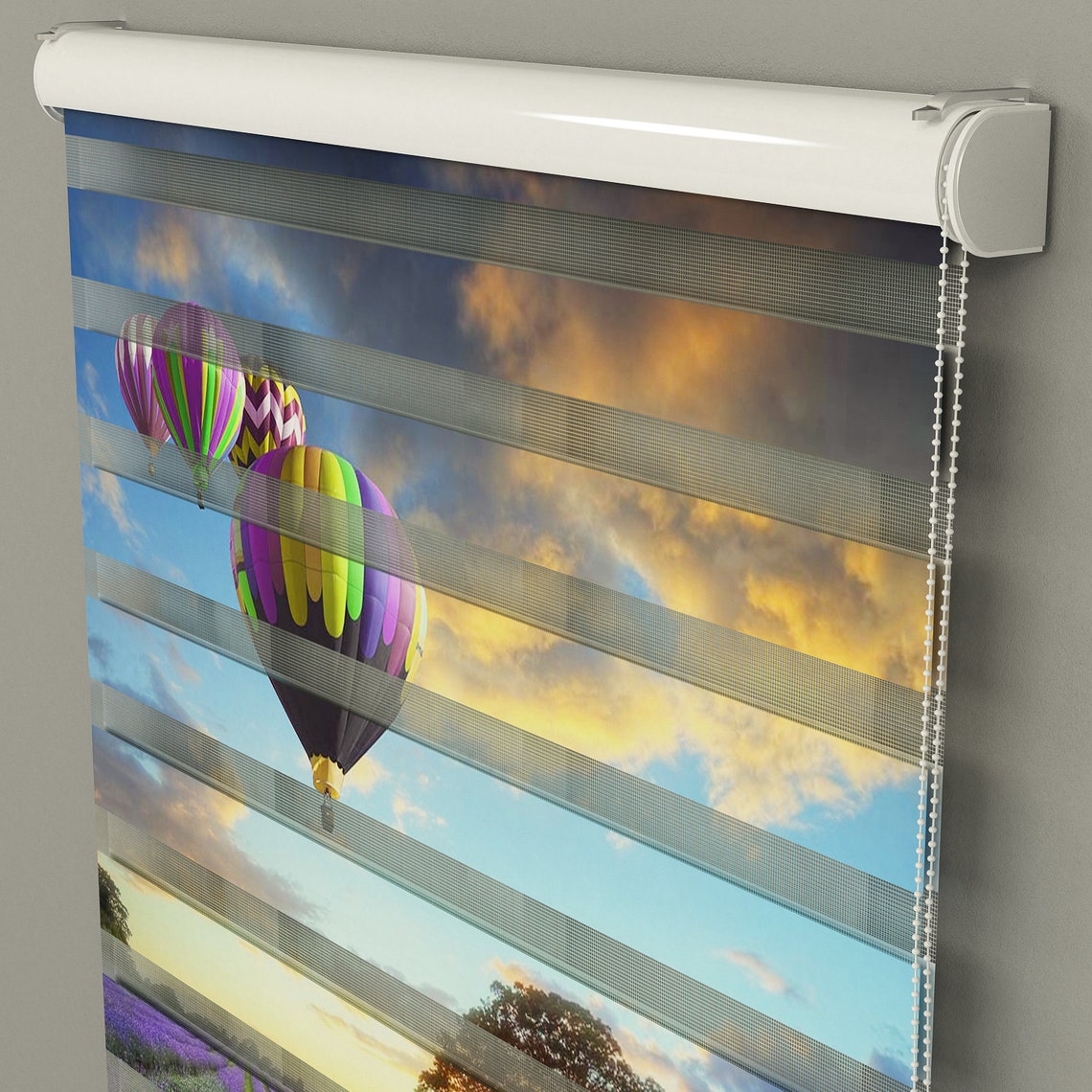 Customizable Shades Roller Blind Made for Day and Night Use for Living ...