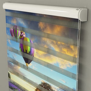 Customizable Shades Roller Blind Made for Day and Night Use for Living ...