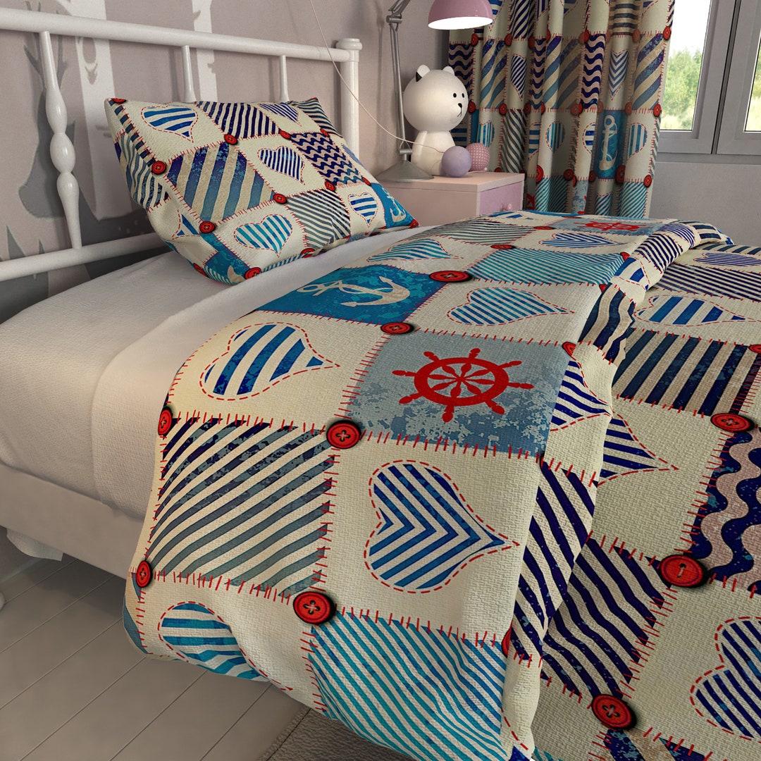 Custom Design Pattern Bedding Set - Bed Cover - Duvet Cover Set ...