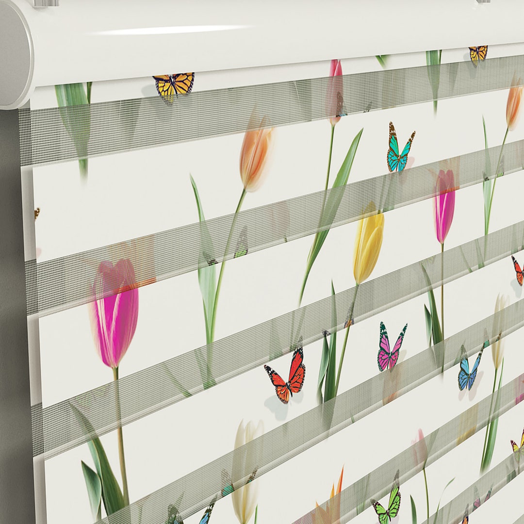 Digital Print Shades Roller Blind made for Day and Night Use suitable ...