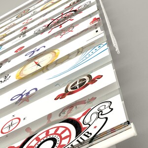 Digital Print Shades Roller Blind - Made for Day and Night Use ...