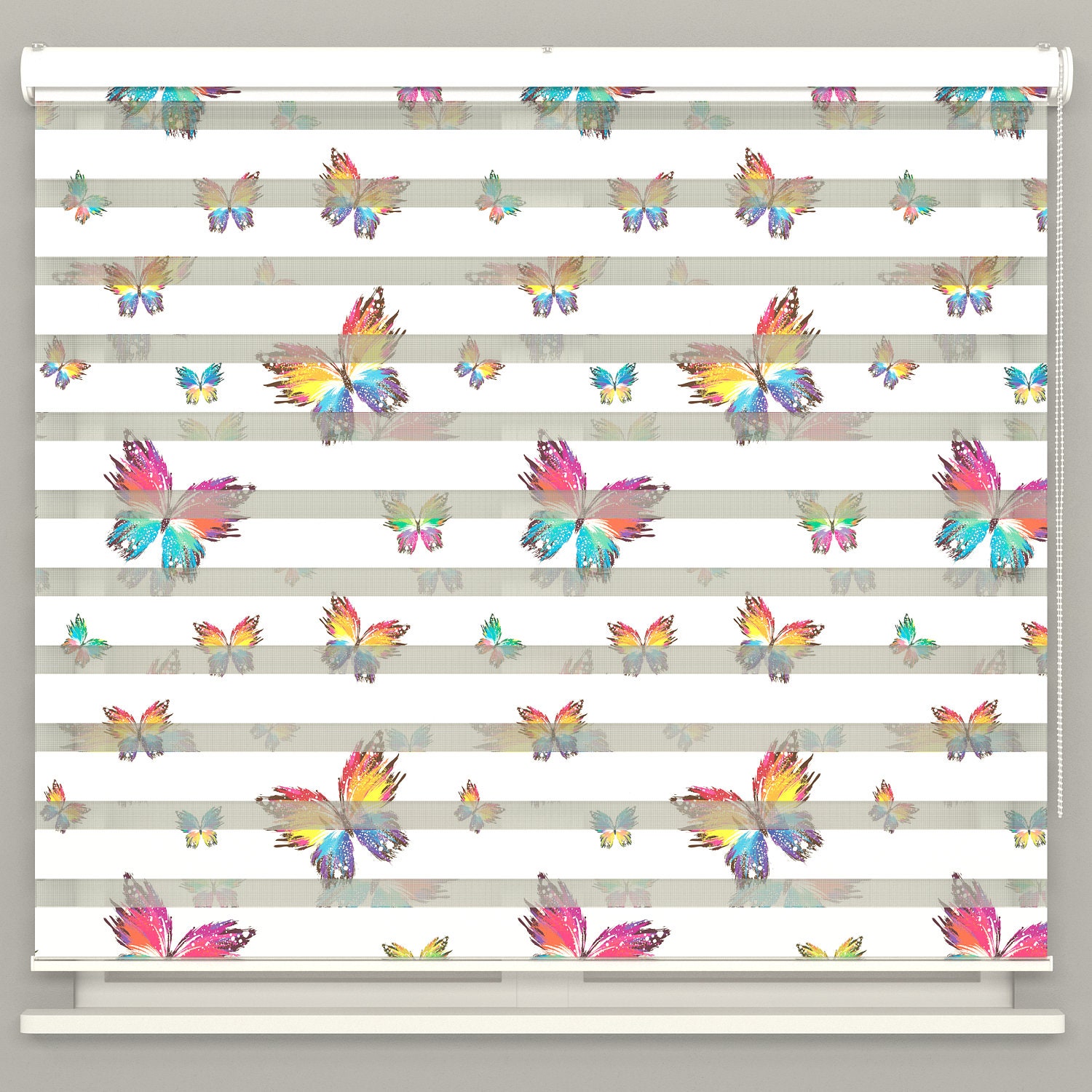 Digital Print Shades Roller Blind made for Day and Night Use suitable ...