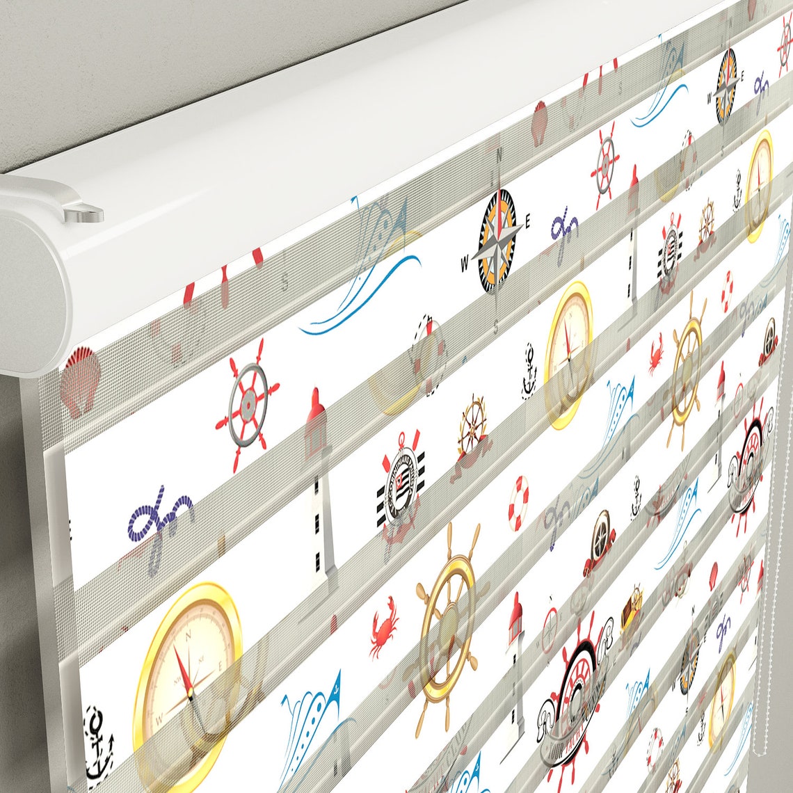 Digital Print Shades Roller Blind Made for Day and Night Use suitable ...