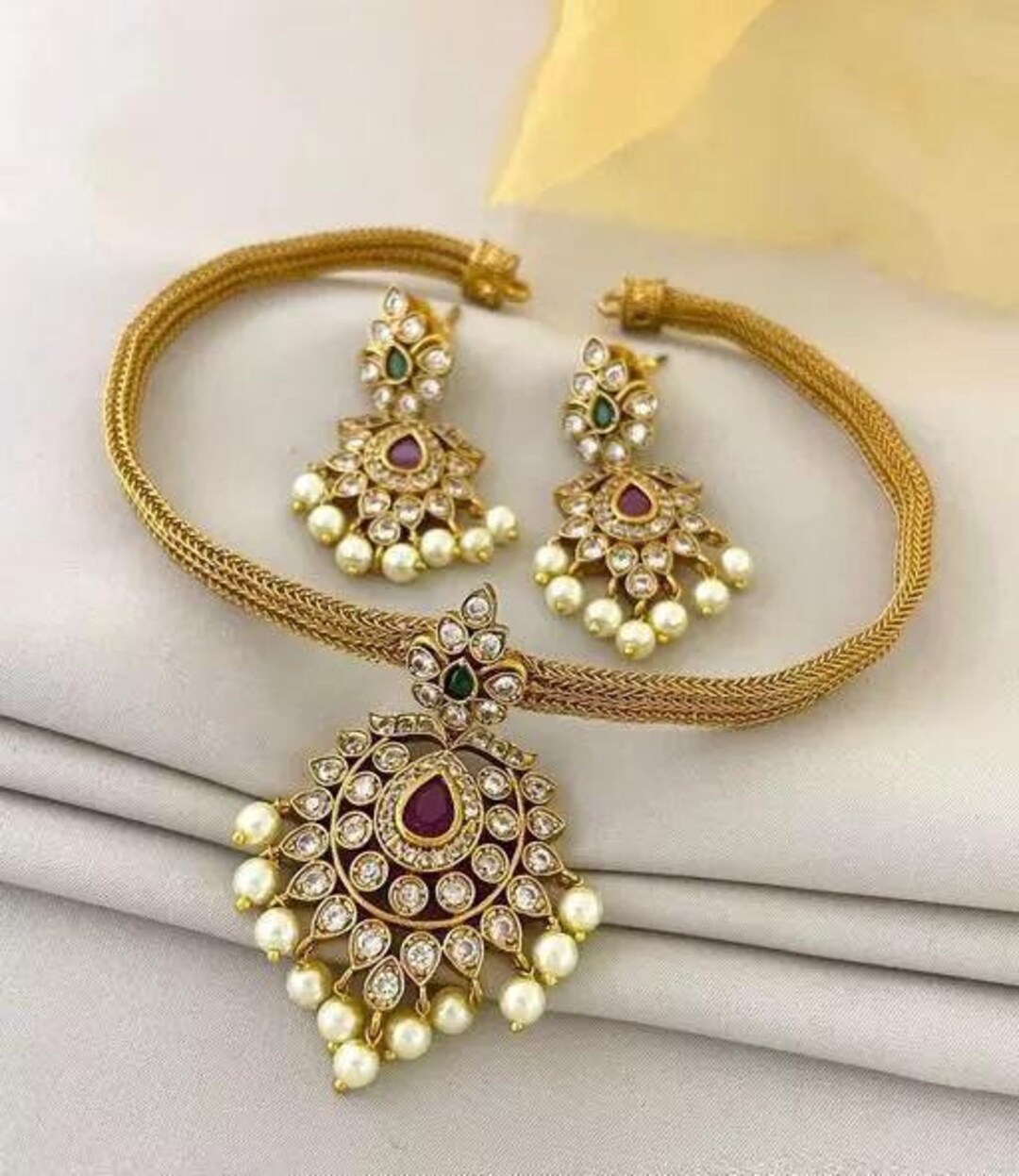 Real Kempu Premium Handmade High Quality Beautiful Gold Plated Simple ...