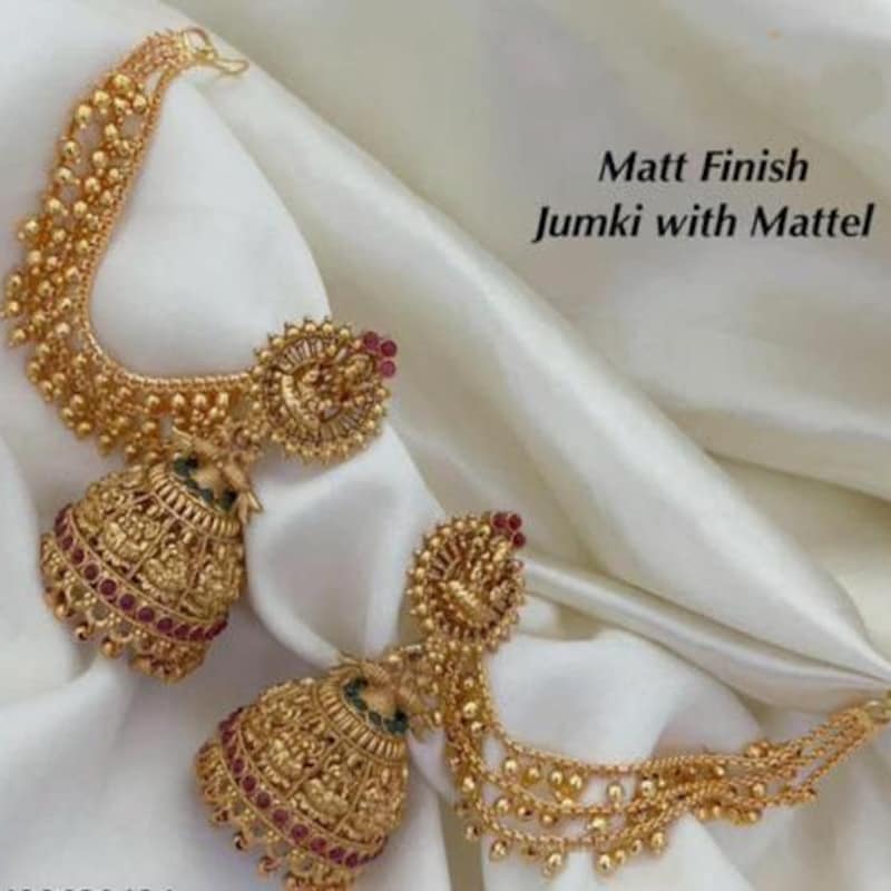 Jhumka Chain Necklace - Etsy UK