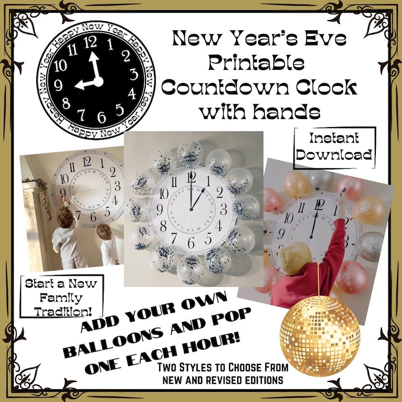 Countdown Clock - Etsy