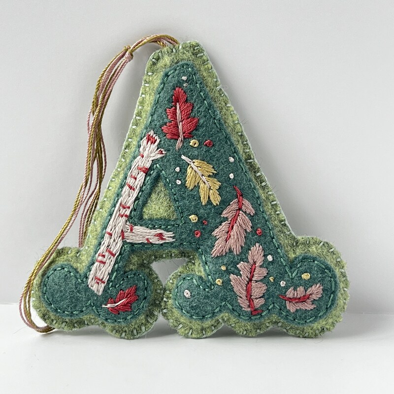 Embroidered Felt - Etsy