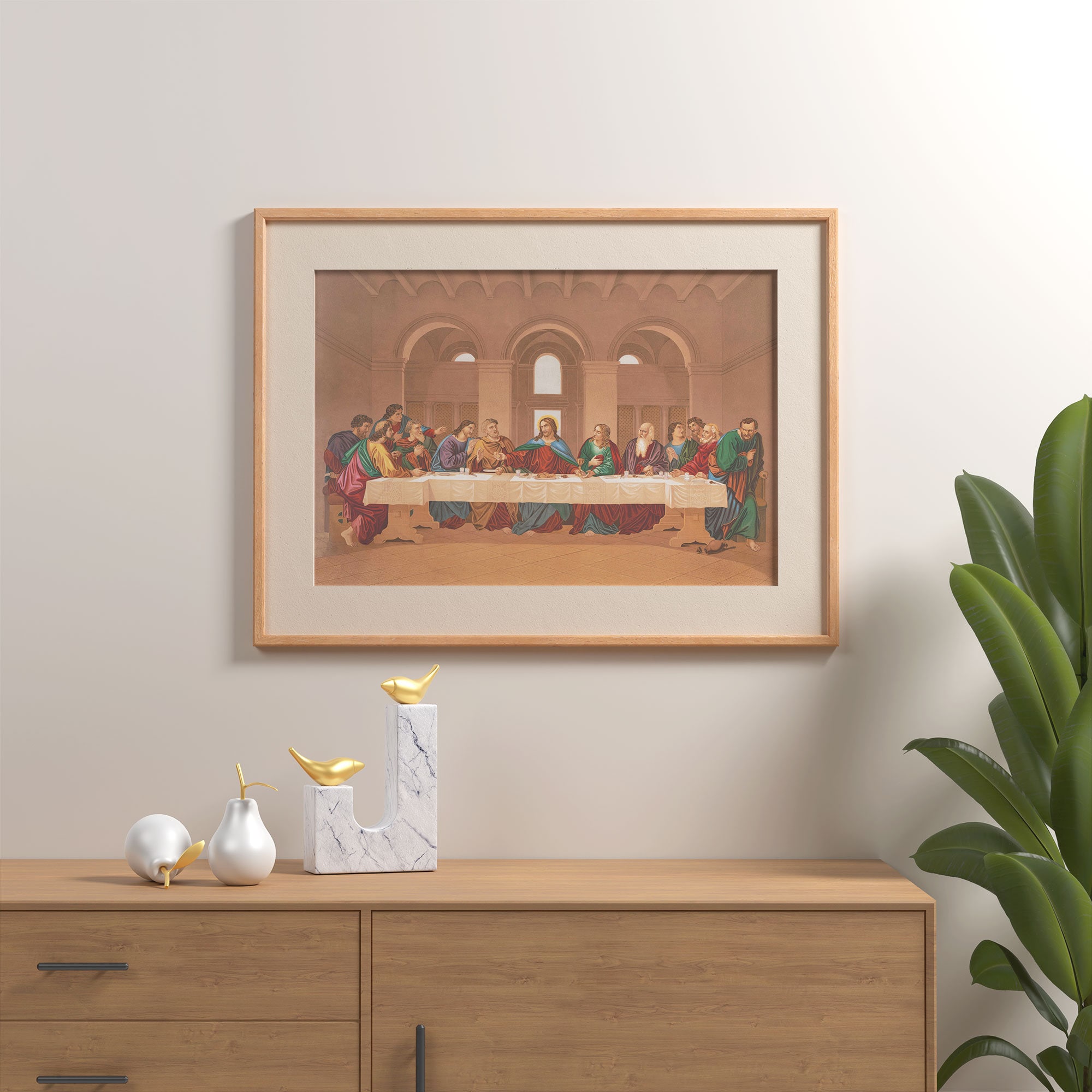 The Last Supper Art, Last Supper Print, Leonardo Da Vinci Art, Jesus ...
